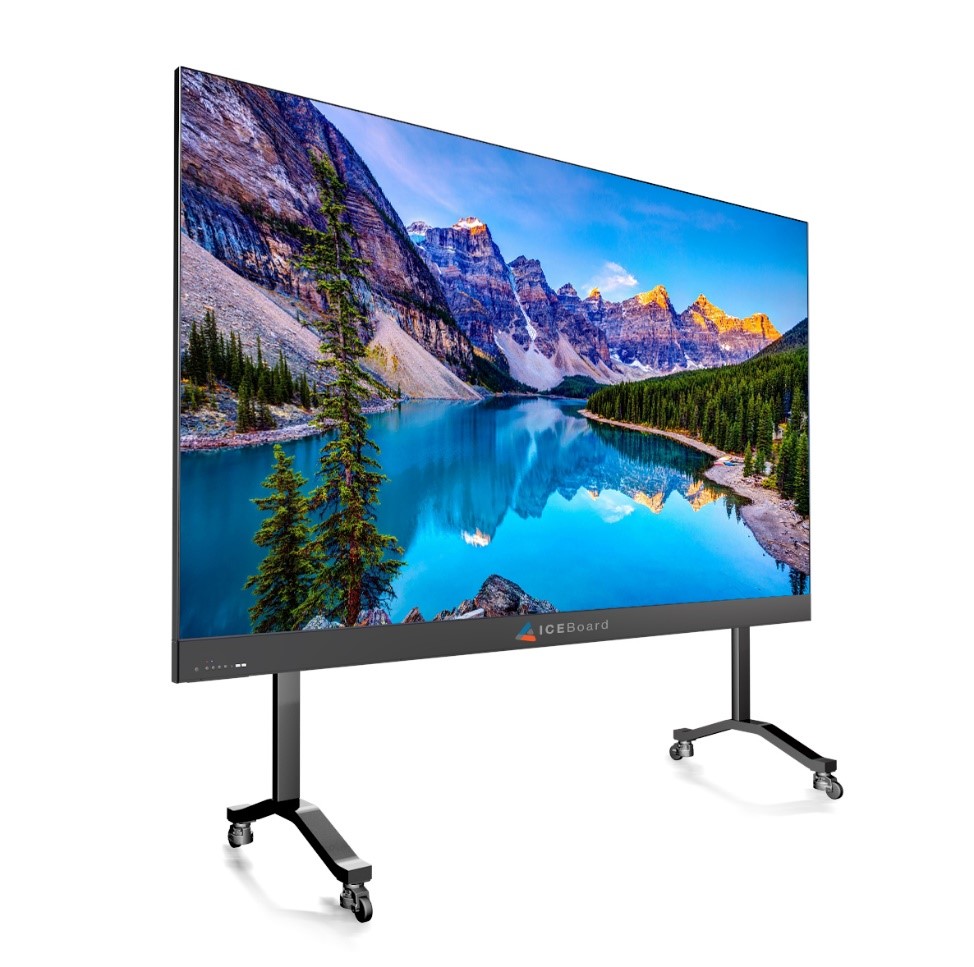 ICE Board LED Wall 165 Inch P1.8 with Stand | Displaystore.id