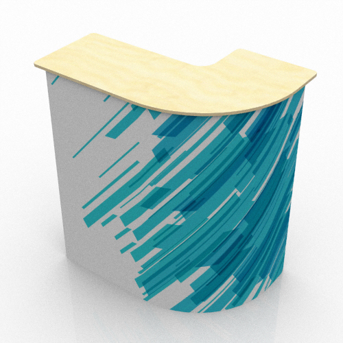 Easy Counter L Series Kanan Standard | Displaystore.id