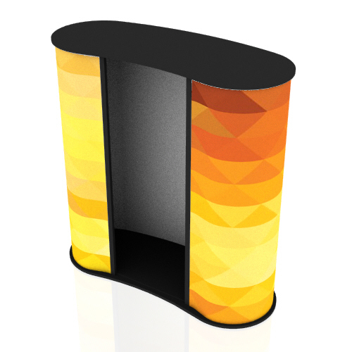 Easy Counter Curve Outdoor Standard | Displaystore.id