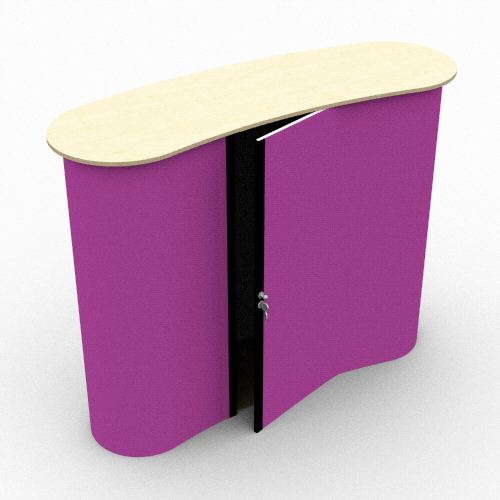 Easy Counter Big Curve Full Flexisheet | Displaystore.id