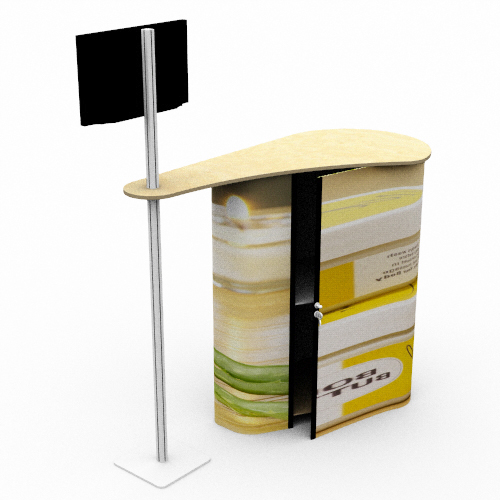 Easy Counter Art 1 LCD TV Full Flexisheet | Displaystore.id