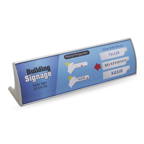 TABLE SIGN 20 X 6 CM | Displaystore.id