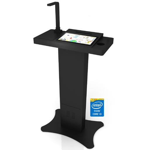 Digisign Digital Podium - Basic With Visualizer Document | Displaystore.id